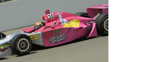 Indy 500 pink car review: Color not that uncommon