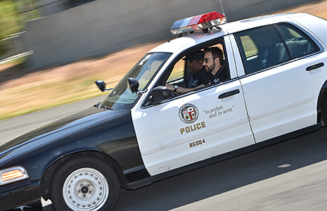 Drivers put their skills to test at LAPD training facility