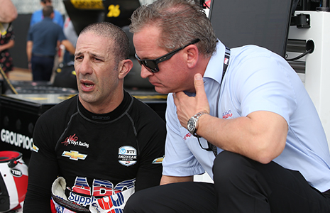 Kanaan keeps pedaling with Indy 500 finish line in sight