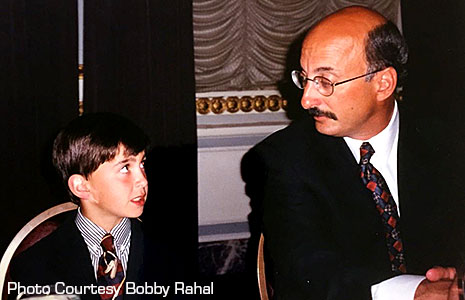 Graham Rahal learned business early from his father