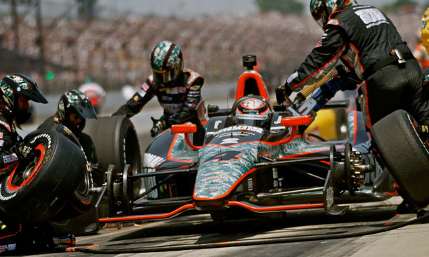 Anatomy of a pit stop from the crew's perspective