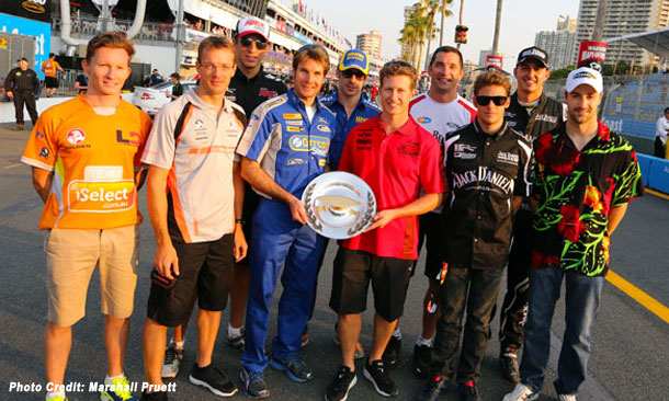 Drivers display versatility on two continents