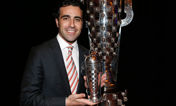 'Baby Borg' trophy 'means the most,' Franchitti says