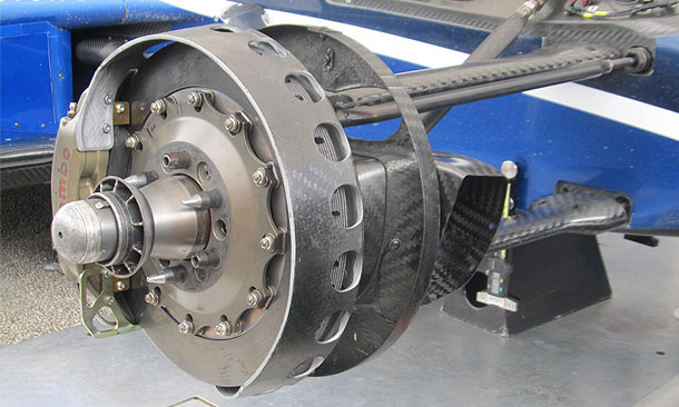 New brake disc guards, scoops in '13 inventory