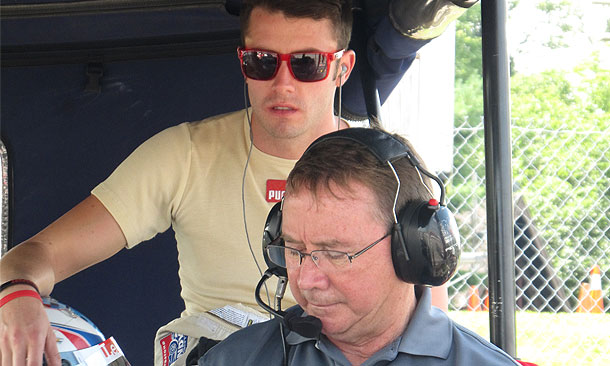 Davison gains confidence, laps leading into debut