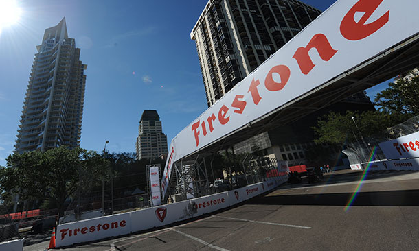 Firestone rolls in as title sponsor of St. Pete race