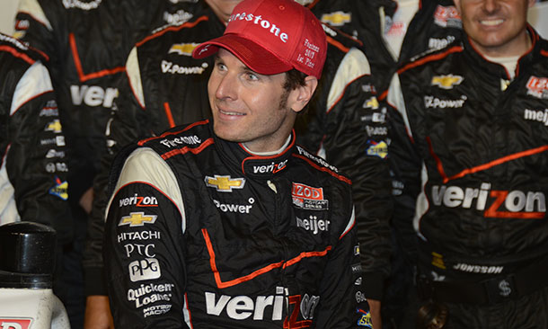 Watch: Will Power shows off his sticks work on stage