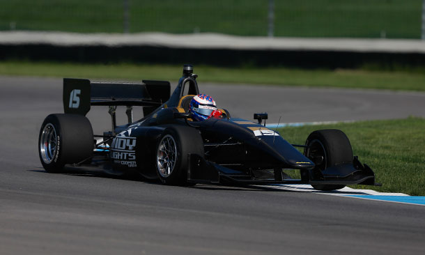 Blackstock eager to test new Indy Lights package