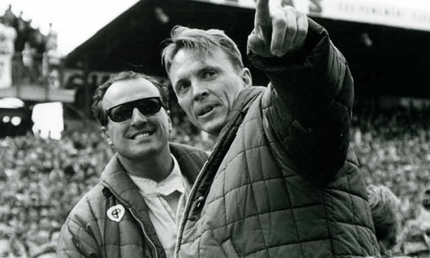 Foyt and Gurney: Fierce, respectful competitors