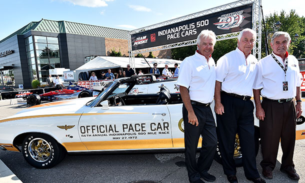 Team Penske '500' pace car parade a unique tribute