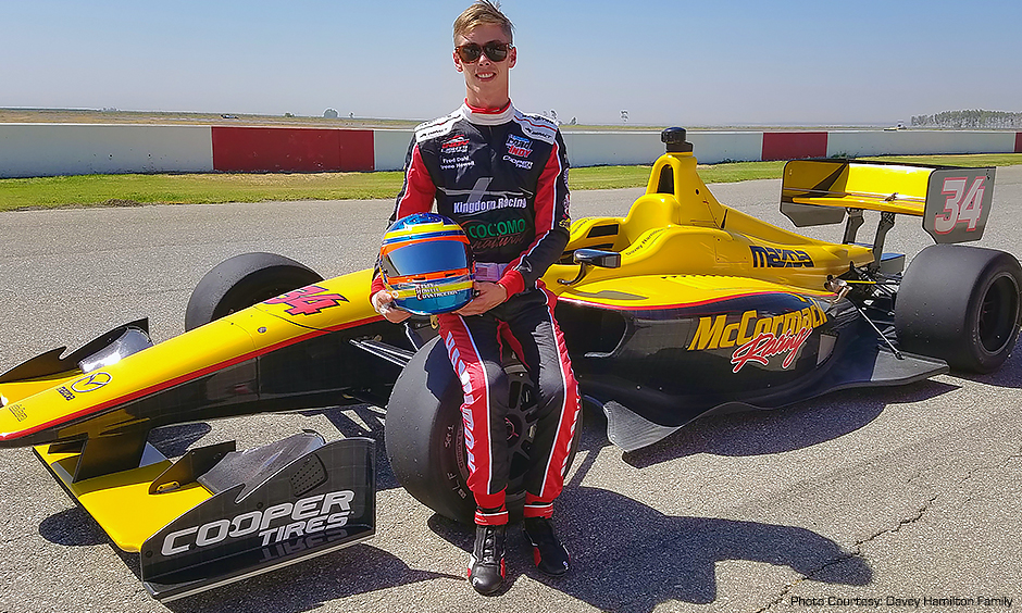 Hamilton Jr. looking to carry on family legacy in Indy Lights debut