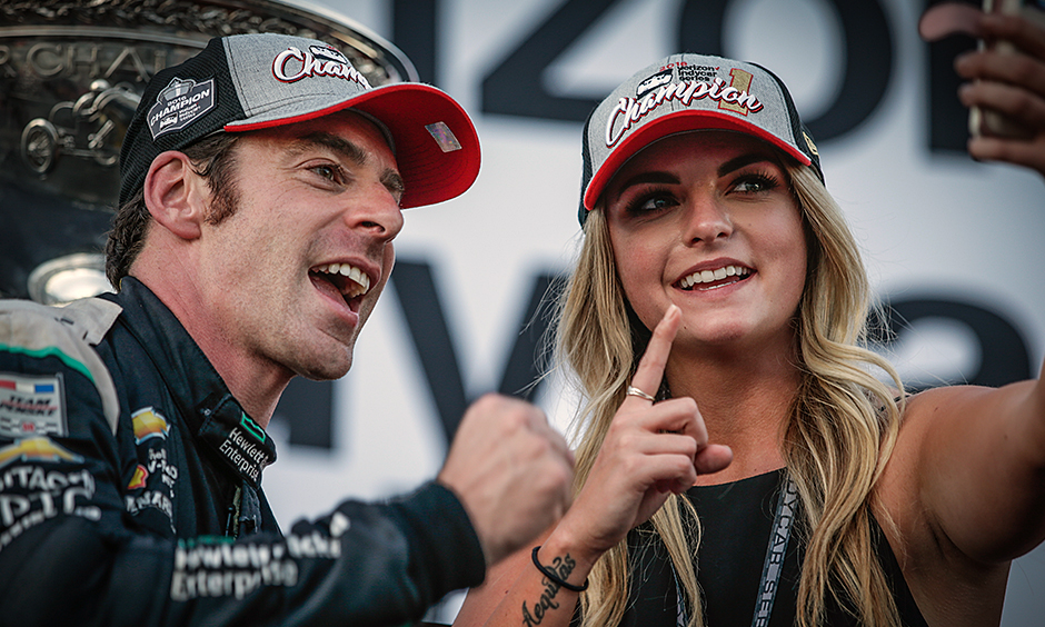How They Met: Simon Pagenaud and Hailey McDermott