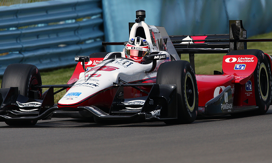 Rahal sets pace in opening practice at Watkins Glen