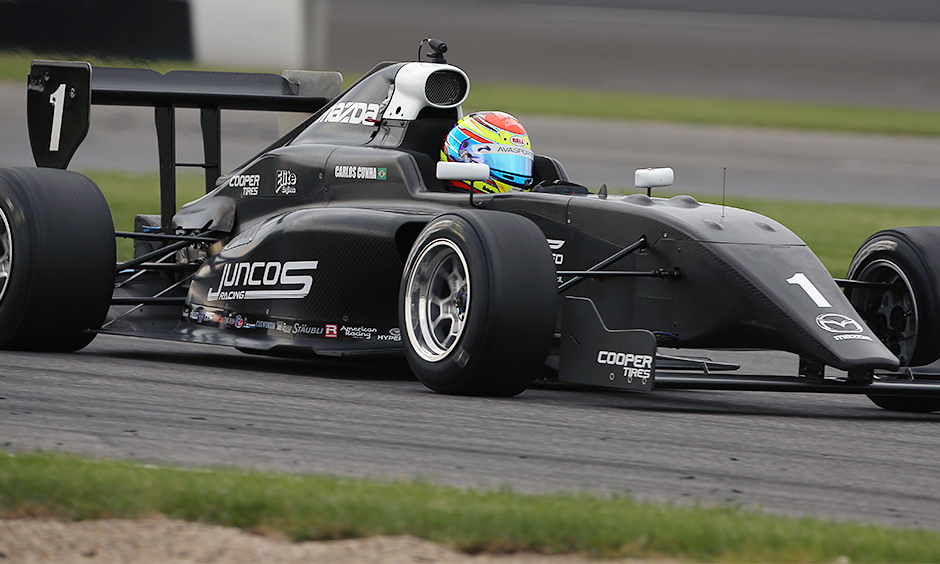 New Pro Mazda chassis makes sparkling debut at Indy test