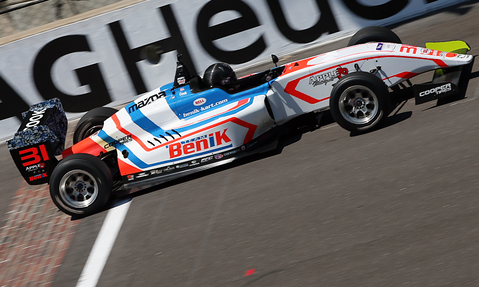 Engineering mind helps Cook keep racing along