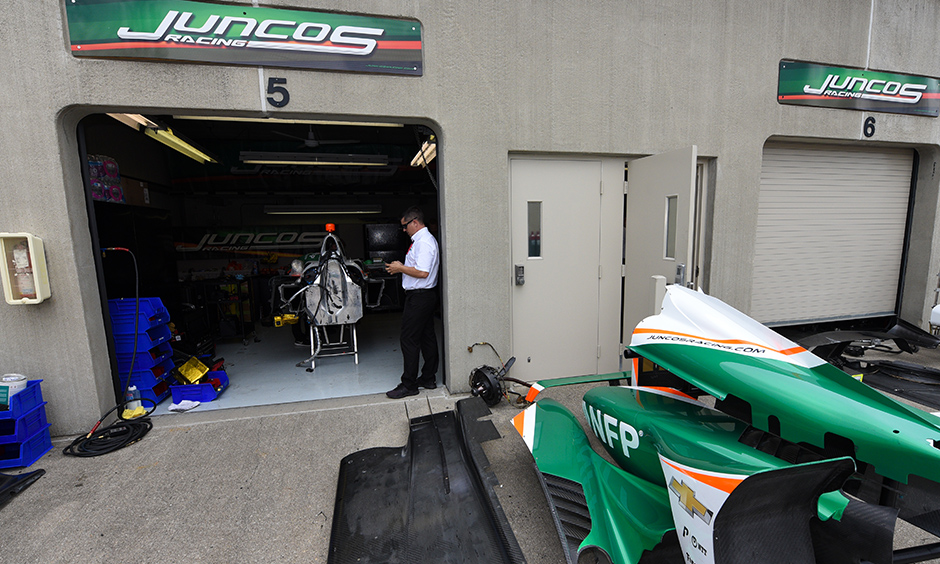 Follow Juncos' inspiring push to build an Indy 500 qualifying car overnight