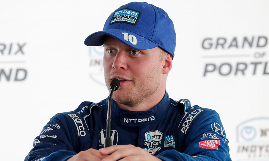 APP EXCLUSIVE: Rosenqvist pleased with 'good' first INDYCAR season