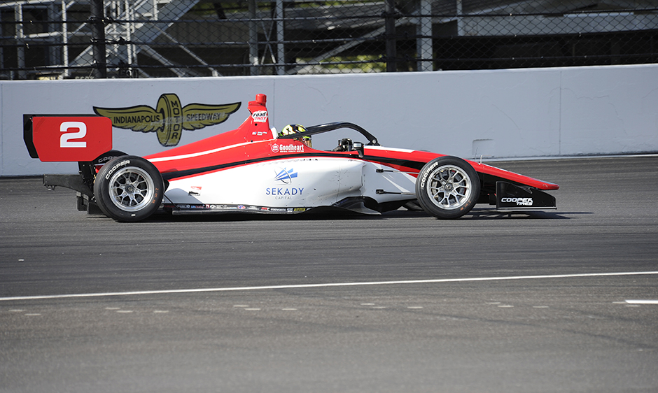 Robb Keeps Faith during Climb of Road to Indy Ladder