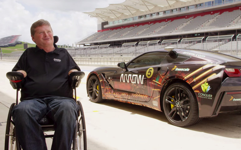 Schmidt back on track in Arrow-prepared car