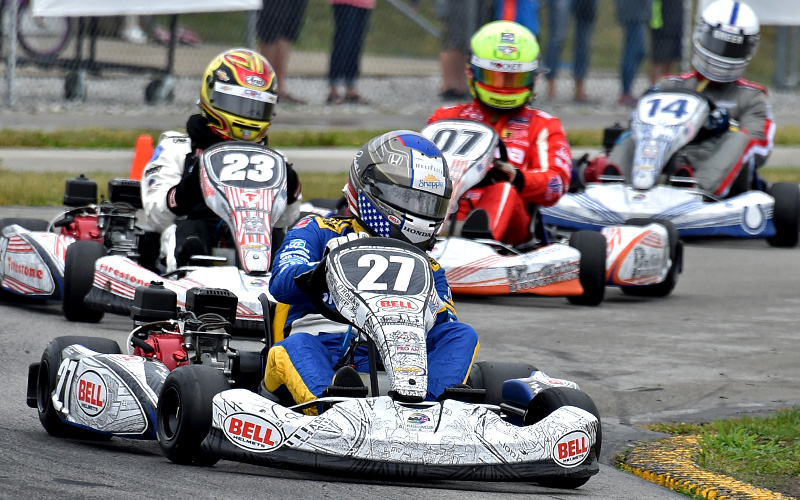 INDYCAR stars shine in karting challenge