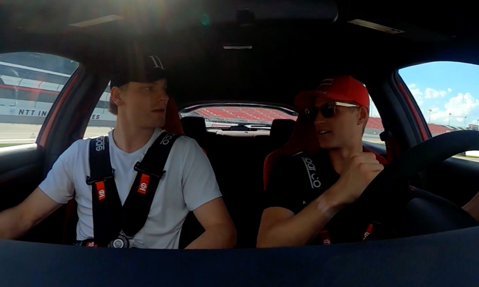 2022 Pace Car Laps: Marcus Ericsson and Colton Parayko